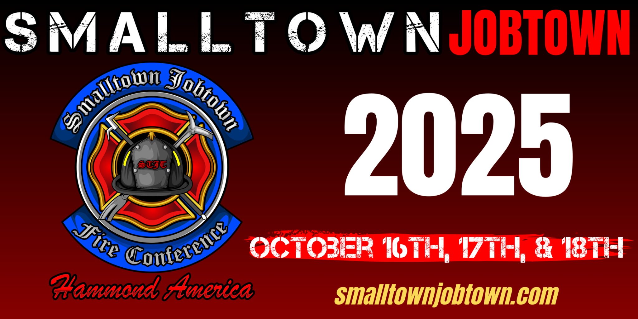 Schedule of Events | Smalltown Jobtown Fire Conference 2025